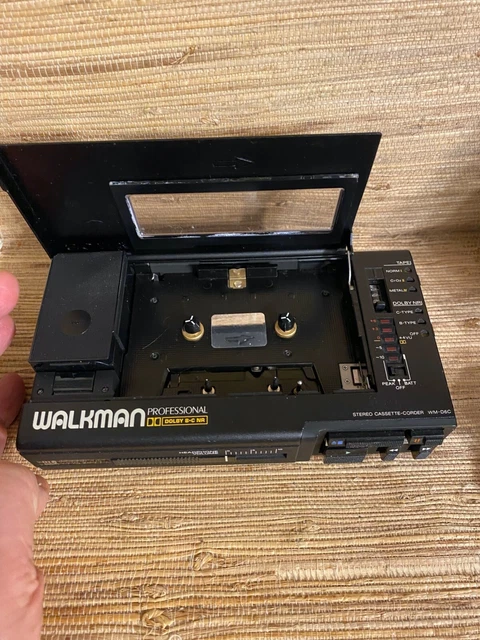 SONY WM-D6C WALKMAN Professional Cassette machine single channel record ...