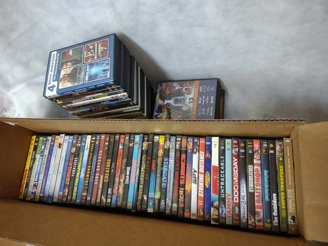 BULK DVD LOT of 73 Movies Wholesale Reselling Mixed Genres Good See ...