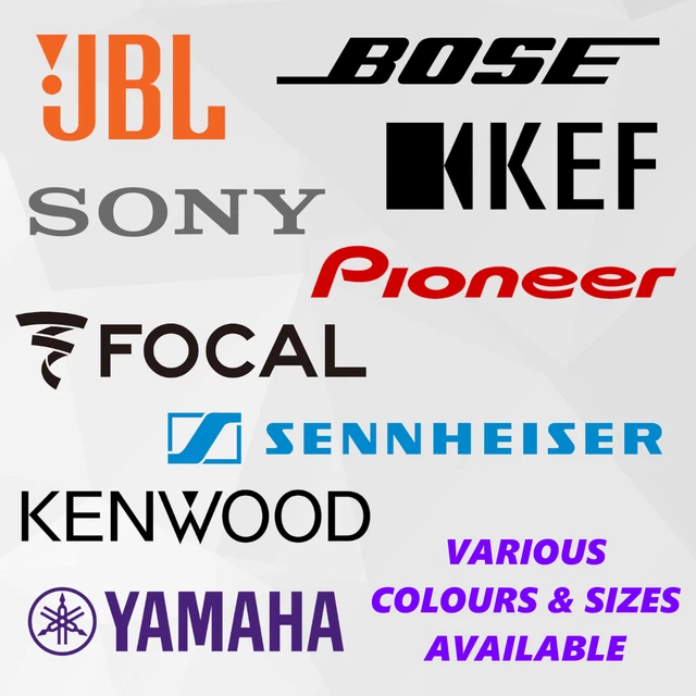 3 X AUDIO Sound Vinyl Stickers/Decals OF YOUR CHOICE £3.29 - PicClick UK