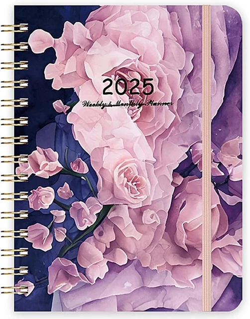 2025 DAILY PLANNER, 12 - Month Daily Weekly Monthly Planner, 8.5" X 6.1" Student $65.98 ...