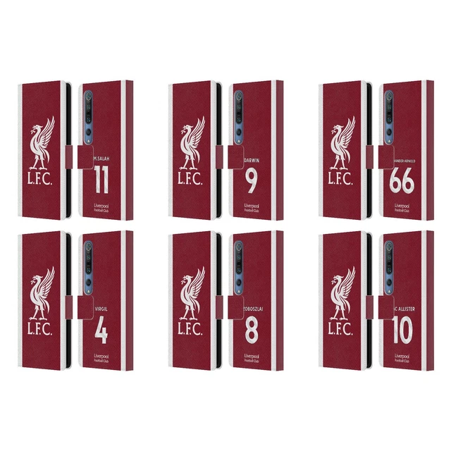 LIVERPOOL FC LFC 2023/24 Players Home Kit Pu Leather Book Case For ...