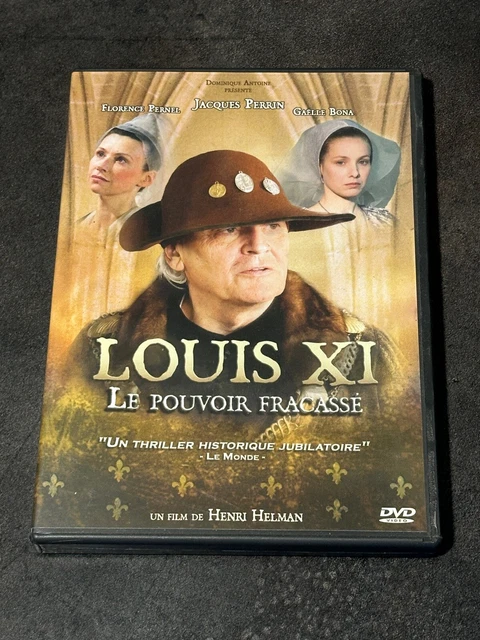 LOUIS XI LE POUVOIR FRACASSE DVD Jacques Perrin Florence Pernel Henri ...