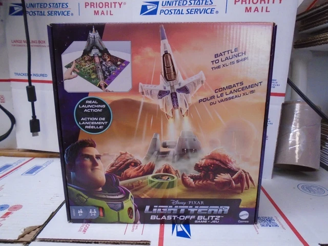 MATTEL DISNEY PIXAR Lightyear Blast Off Blitz Game Hgr57 New Fast ...