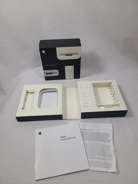 APPLE UNIVERSAL DOCK MB125G/B - EMPTY BOX ONLY $20.00 - PicClick CA