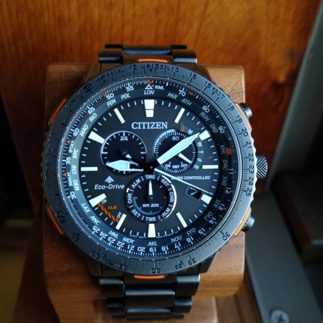 CITIZEN WATCH PROMASTER CB5007-51H Sky Eco Drive Radio Clock Direct ...