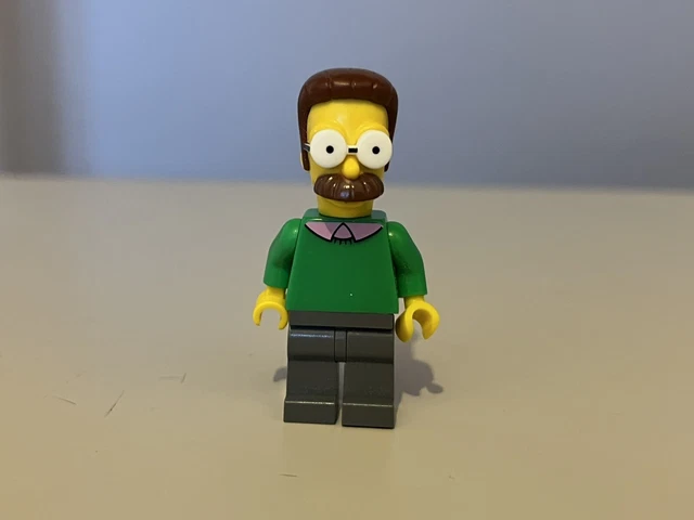 LEGO MINIFIGURE NED Flanders SIM006 COLSIM-7 Collectable MinifigureThe ...
