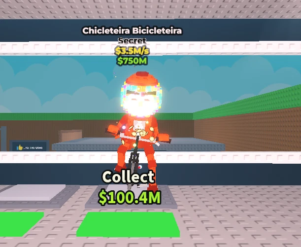 VERY RARE CHICLETEIRA Bicicleteira - 🧠Steal A Brainrot £2.99 - PicClick UK