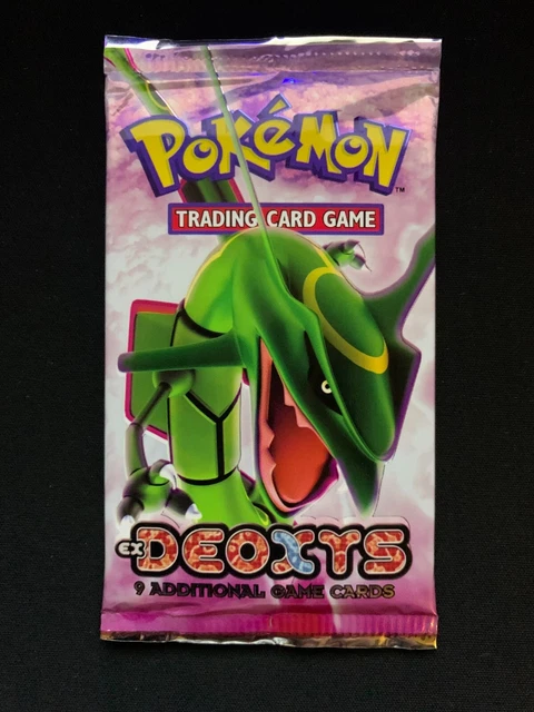 BOOSTER POKEMON CARTES / Cards - Ex Deoxys Pack - RAYQUAZA - Scellé ...