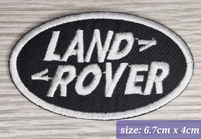 LAND ROVER BLACK EDITION LOGO Motor Embroidered Iron On/Sew On Patch ...