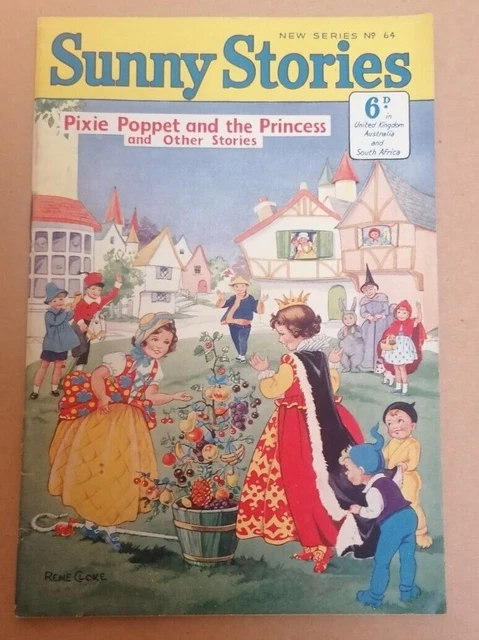COMIC - VINTAGE British Post-War Comic Sunny Stories New Series 1958 ...