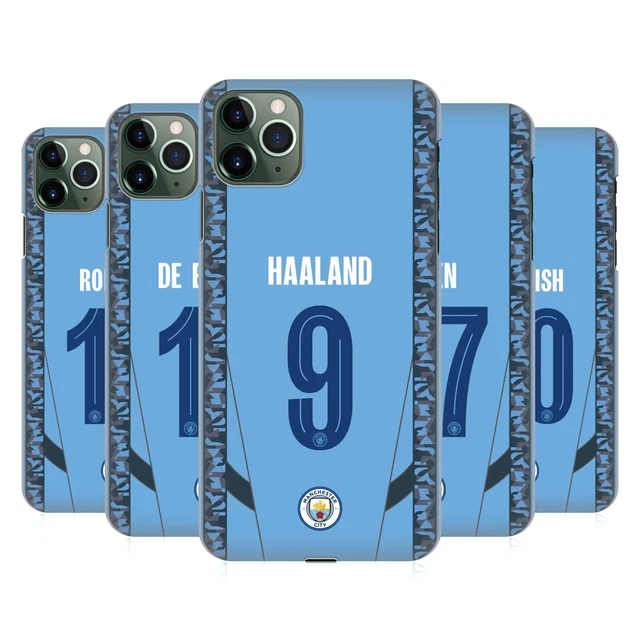MANCHESTER CITY MAN City Fc 2024/25 Players Home Kit Back Case For ...
