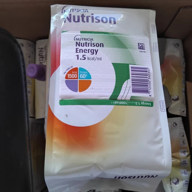 NUTRICIA NUTRISON ENERGY Multi Fibre for tube feeding 1000ml x 8 b/b 16 ...