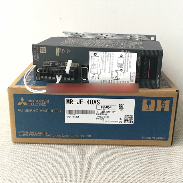 1PCS NEW MITSUBISHI AC Servo driver MR-JE-40AS MR-JE-40AS FAST SHIP#XR ...