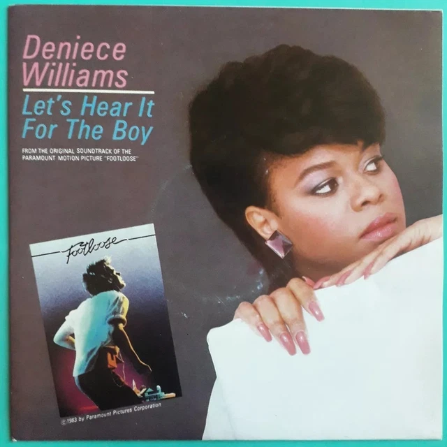 DENIECE WILLIAMS - LET'S HEAR IT FOR THE BOY ORIGINAL UK 7' vinyle ...