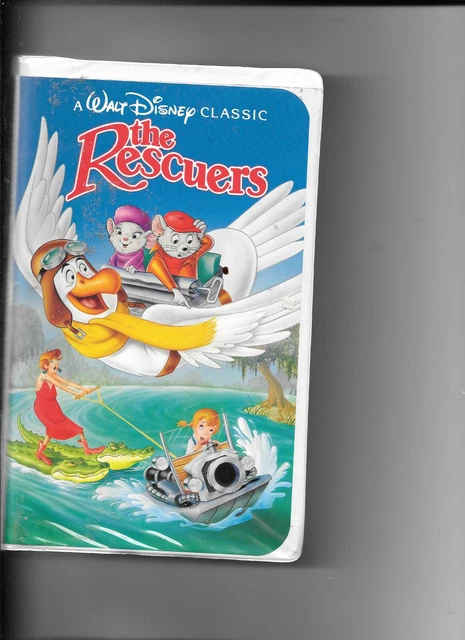 RARE DISNEY THE rescuers vhs black diamond “the Classics” 1992 EUR 5,53 ...