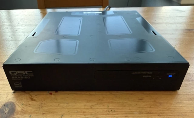 QSC SPA2-60 2 Channel Class D Power Amplifier 2x 60w Or 1x 200w £78.70 ...