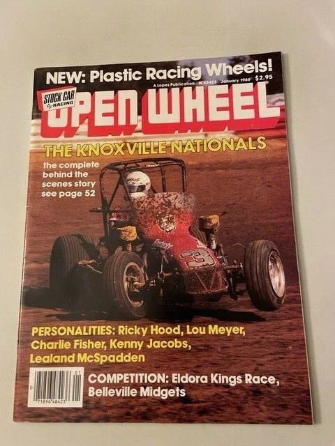 OPEN WHEEL STOCK Car Racing MAGAZINE Rare - Jan 1986! EUR 5,46 ...