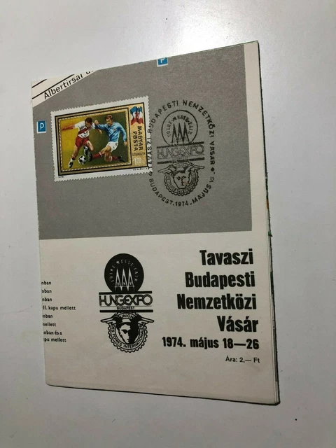 HUNGARY UNGARN UNGHERIA Map Folder 1974 Hungexpo Mappa EUR 3,99 - PicClick FR