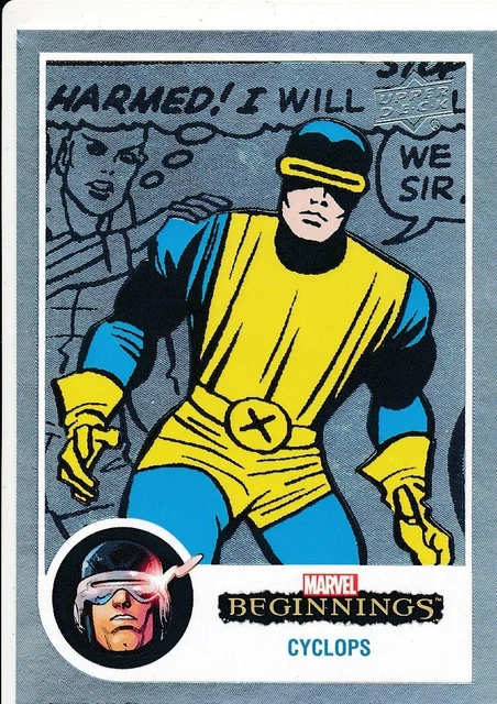 Ffx18 Cyclops 2022 2023 Upper Deck Marvel Beginnings Flipped Fx X Men Eur 650 Picclick Fr