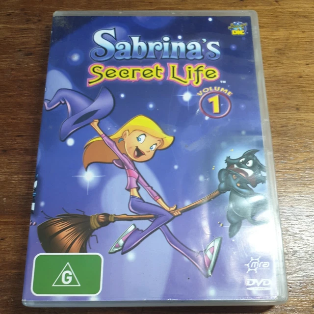 SABRINA'S SECRET LIFE Volume 1 DVD R4 LIKE NEW FREE POST Animation ...