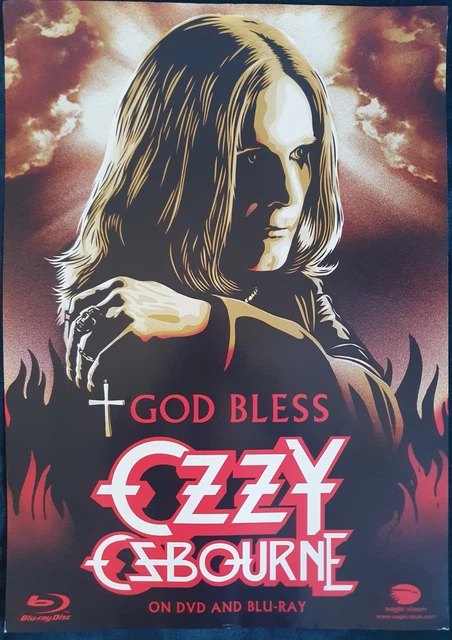 OZZY OSBOURNE - God Bless Ozzy Osbourne (Brand New Eagle Promo Poster ...