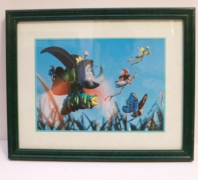 WALT DISNEY A Bug's Life Disney Store Exclusive Framed Lithograph 1999 ...