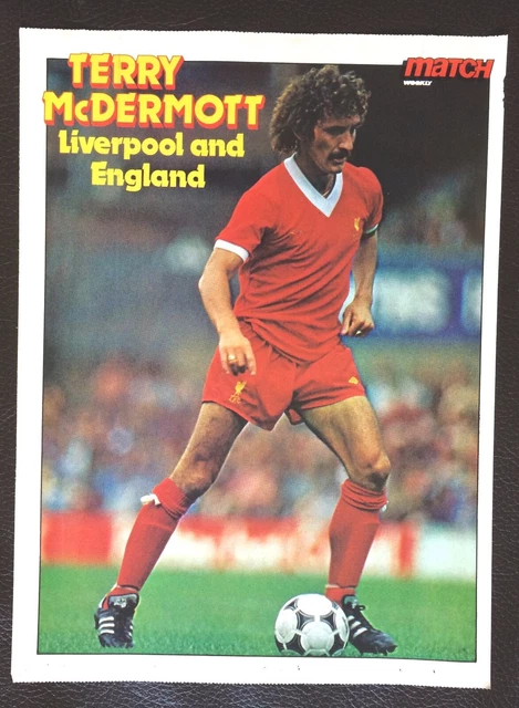 TERRY MCDERMOTT POSTER - A4 size - from Match magazine 1980's ...