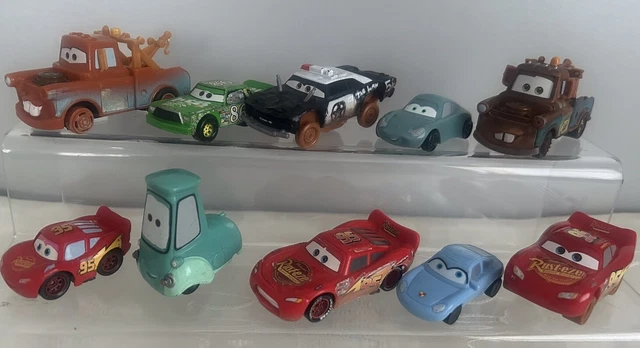 DISNEY PIXAR CARS Figure bundle X 10 £10.99 - PicClick UK