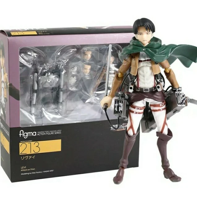 FIGURINE LEVI L'attaque des Titans Shingeki No Kyojin Jouet Collections ...