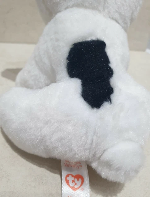 TY BEANIE BOO Marcel French Bulldog RARE VelveTY Babies Boos 6" VGC ...