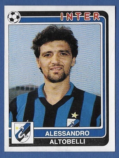 FIGURINA CALCIATORI PANINI 1986/87 - Rec/Removed - N.153 Altobelli ...