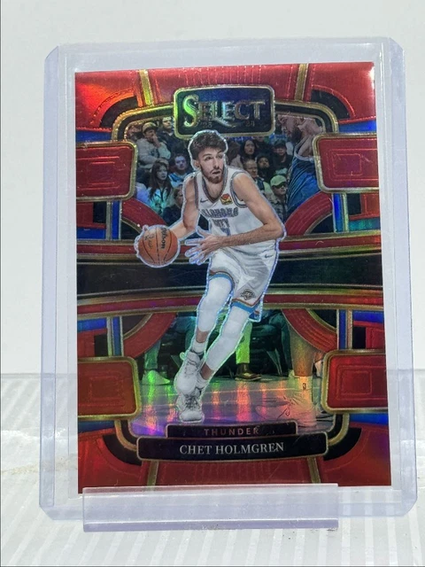 CHET HOLMGREN 2023-24 Select Basketball Concours Rouge Prixm /199 Q1180 ...