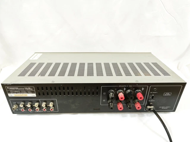 KENWOOD KA-30 – Ampli Hi-Fi Stéréo Vintage – 2x40W RMS – Très Bon État ...
