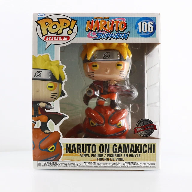 FUNKO POP! RIDES: Naruto Shippuden - Naruto on Gamakichi (6 Inch ...