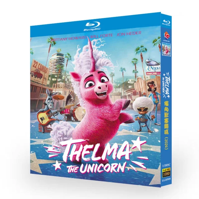 THELMA THE UNICORN (2024) Blu-ray Movie BD 1-Disc All Region Box Set ...