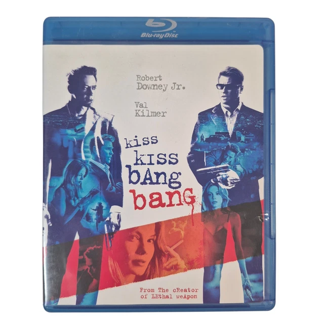 KISS KISS BANG Bang Blu ray Robert Downey Jr Val Kilmer Crime Comedy ...