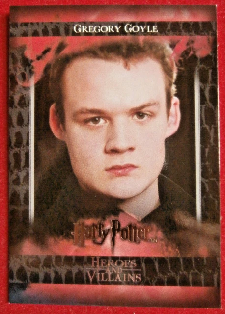 HARRY POTTER HEROES AND VILLAINS Card #23 - GREGORY GOYLE - Artbox 2010 ...