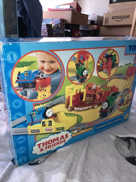 RARE VINTAGE THOMAS The Tank Engine Big Loader Play set By Tomy Boxed ...