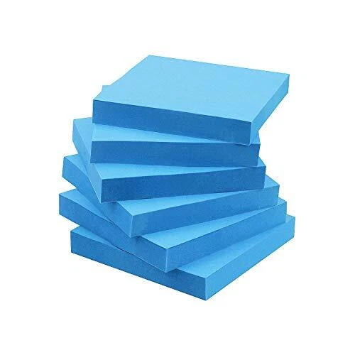 POP UP STICKY Notes 3x3 Refills Self-Stick Notes 6 Pads, Solid Color ...