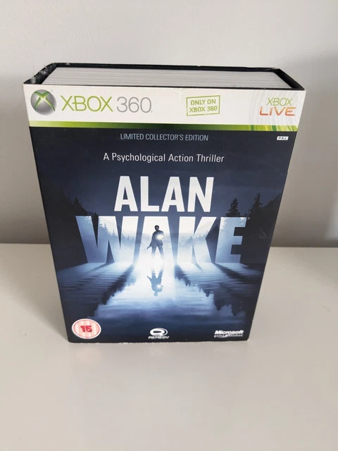 ALAN WAKE LIMITED Collectors Edition for Xbox 360 Boxed Complete £34.99 ...