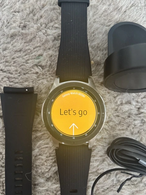 SAMSUNG GALAXY WATCH 46mm SM-R800 Bluetooth GPS Smartwatch Silver £25. ...