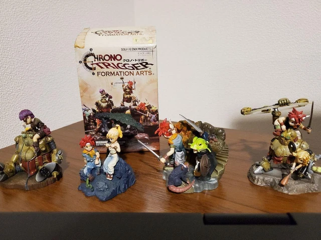 CHRONO TRIGGER FORMATION Arts Figure Set 4 Tipi Akira Toriyama Design ...