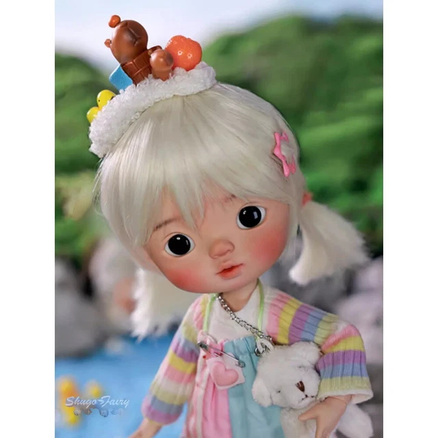 Cute 16 Bjd Doll Sd Ball Joint Doll Resin Girl Bare Doll Handmade T Tan Skin £9899