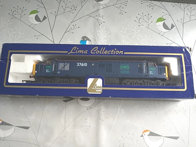 LIMA L204605 CLASS 37 Co-Co 37610 in 'DRS' Blue livery, a Special ...