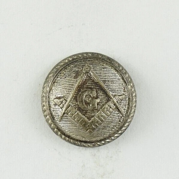 1870S-80S MASONIC FRATERNAL Mason Original Uniform Button L2BT £32.79 ...