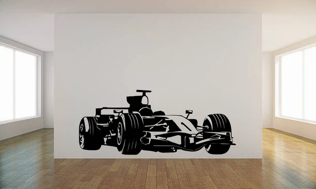 FORMULA 1 RACING Car F1 Motor Sport Vinyl Home Decor Wall Decal Sticker ...