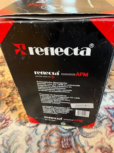 VINTAGE REFLECTA DIAMATOR AFM 1003 AGFA CS Slide Projector (Tested ...