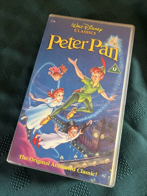 PETER PAN WALT Disney Collection VHS Video Retro Vintage Film £3.99 - PicClick UK