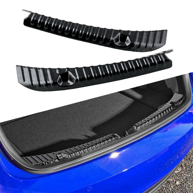 CAR TRUNK REAR Bumper Protector Plate Cover Sill Fit For Tesla Model 3 ...