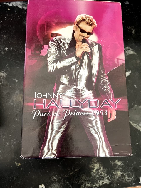 JOHNNY HALLYDAY PARC des Princes 2003 VHS EUR 15,00 - PicClick FR